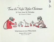 A Visit from St. Nicholas ~ Happy Christmas! - OnYourMark, LLC