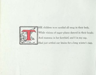 A Visit from St. Nicholas ~ Happy Christmas! - OnYourMark.com LLC